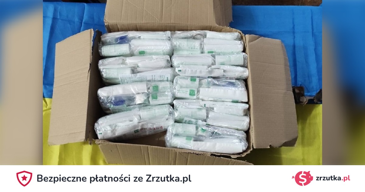 Zrzutka: Apteczki taktyczne i pomoc żołnierzom w Ukrainie | Roman Rudenko