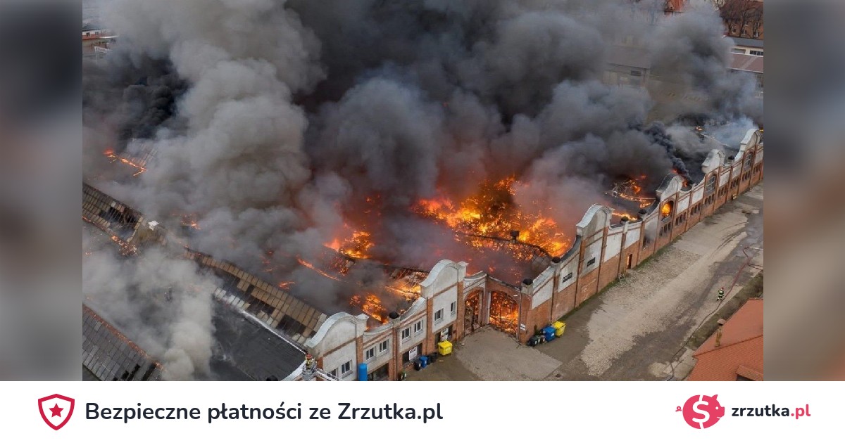 Zrzutka: Pomoc po pożarze w hali - Damian i Karolina | Damian Szulc