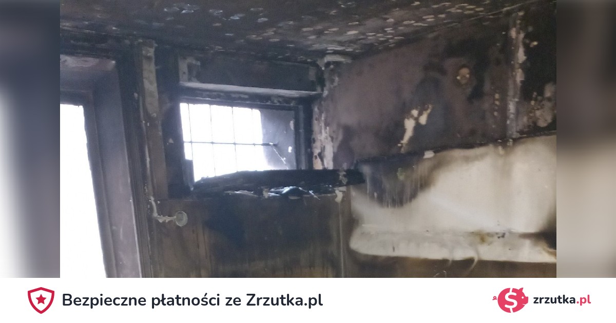 Zrzutka: Pomoc po pożarze | Anna Marcinek