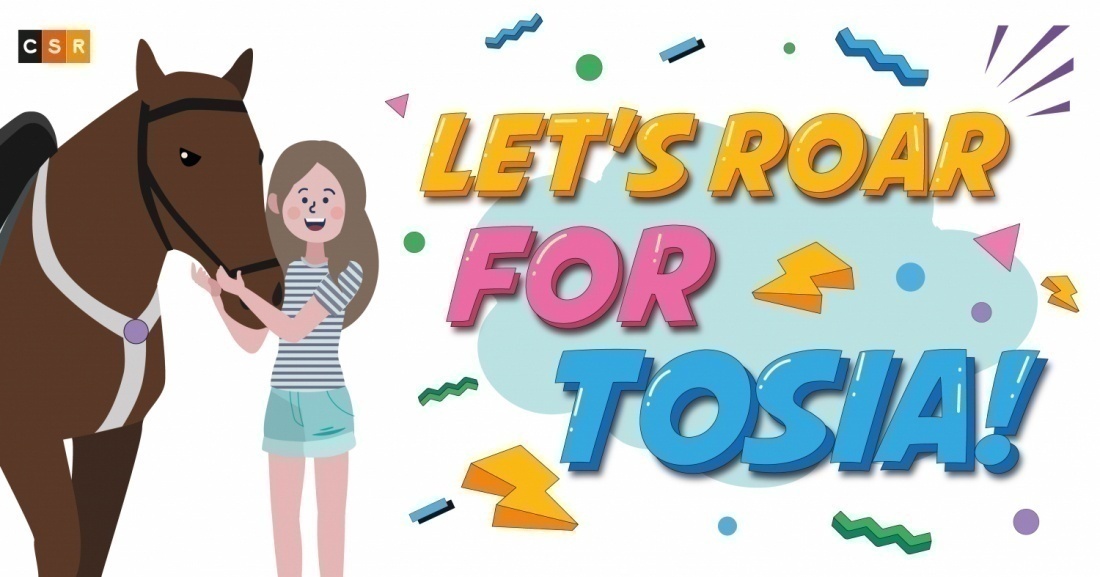 Zrzutka: Let's roar for Tosia! | Adam Wasilewski